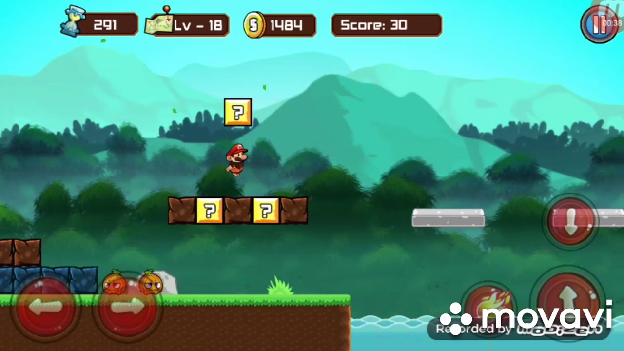 SUPER MARIO GAMES/JUNGLE ADVENTURE#LEVEL 18 - YouTube