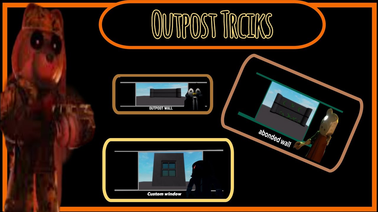 Piggy build mode (outpost tricks) - YouTube