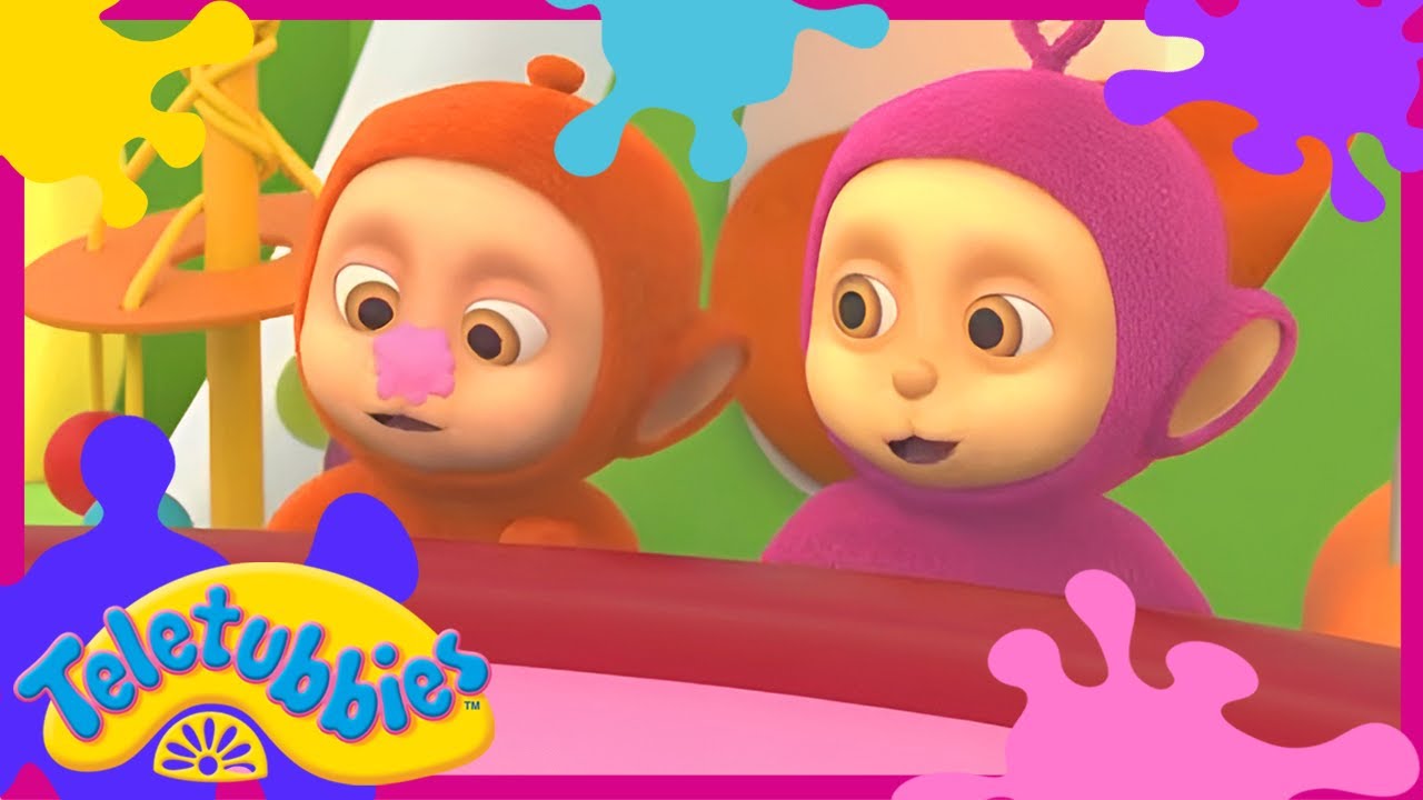 TiddlyTubbies Custard Paddling Pool Splash & Play 🏊🏽 Full Episodes ...