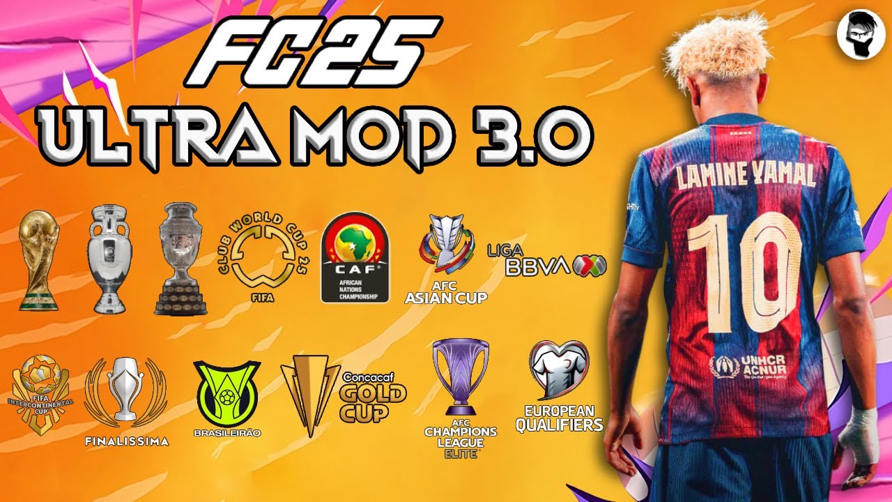 FC25 Ultra Mod 3.0 ft. Liga MX, AFCON, Asian Cup, Gold Cup, Club World ...