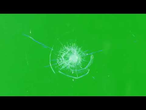 Greenscreen kaca retak - YouTube
