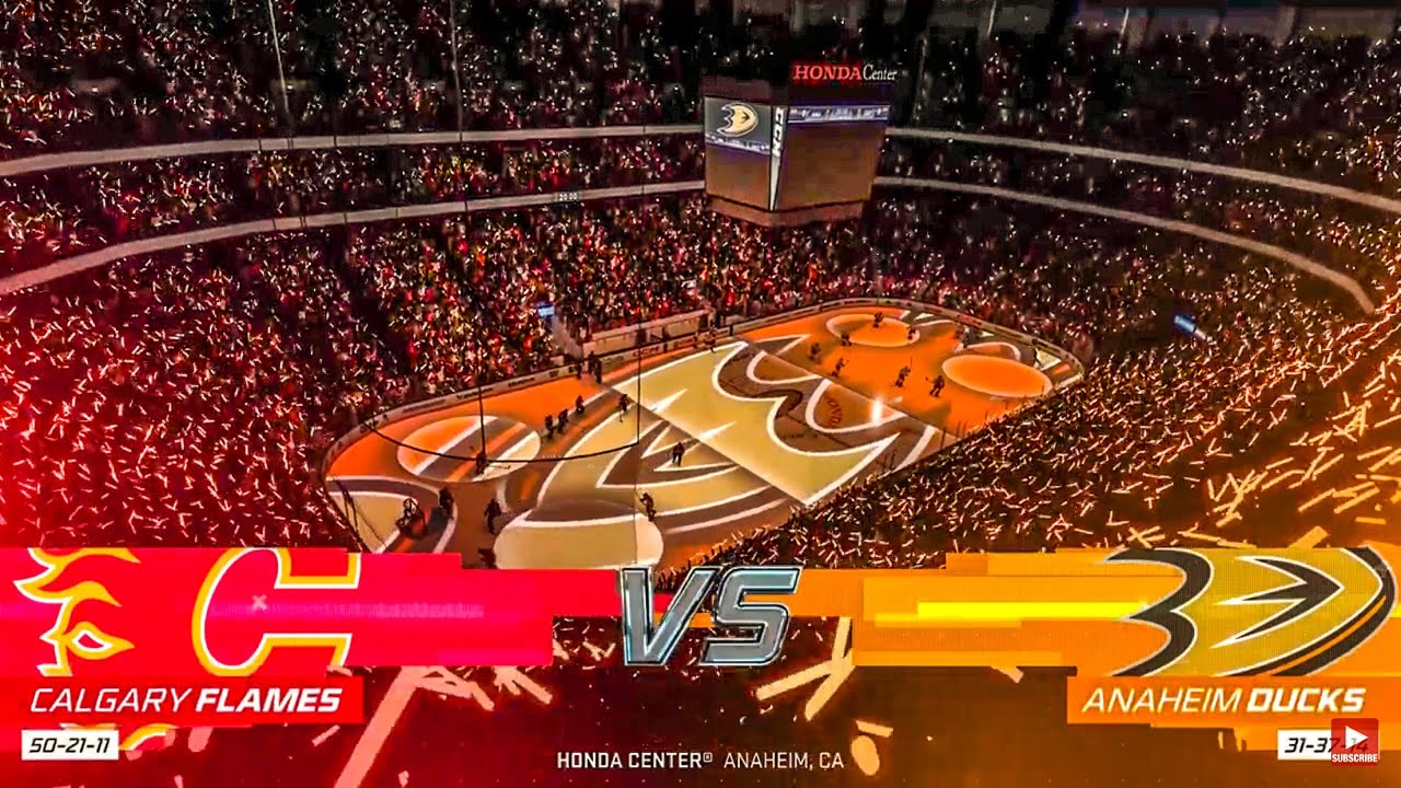 Calgary Flames vs Anaheim Ducks 12/23/2022 NHL 23 Gameplay - YouTube