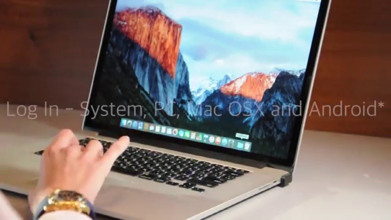 iTouch ID - World's Smallest USB Fingerprint Scanner - YouTube