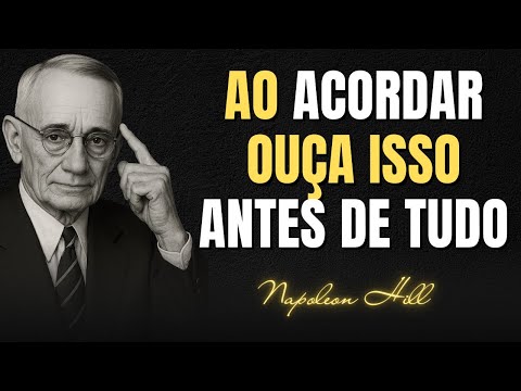 Faça Isso AO ACORDAR e Transforme sua Vida em 5 minutos | Princípios de Napoleon Hill