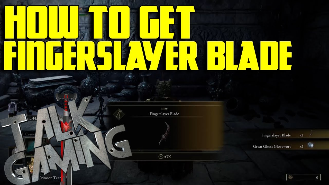 Elden Ring: How To Get Fingerslayer Blade - YouTube