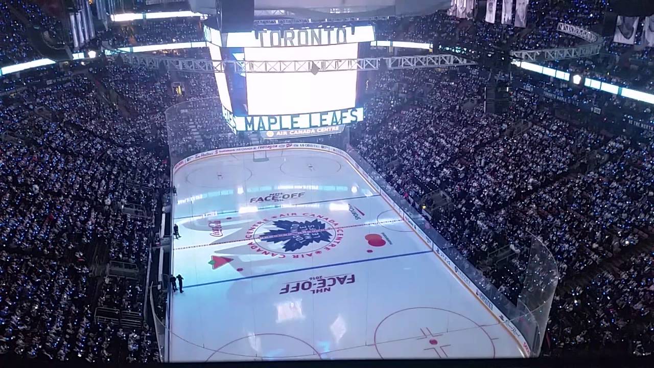 Toronto Maple Leafs Home Opener - YouTube