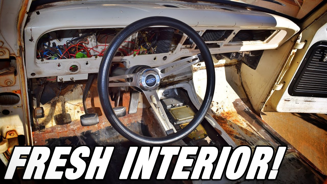 My F100 Is Getting a Complete Interior! - YouTube