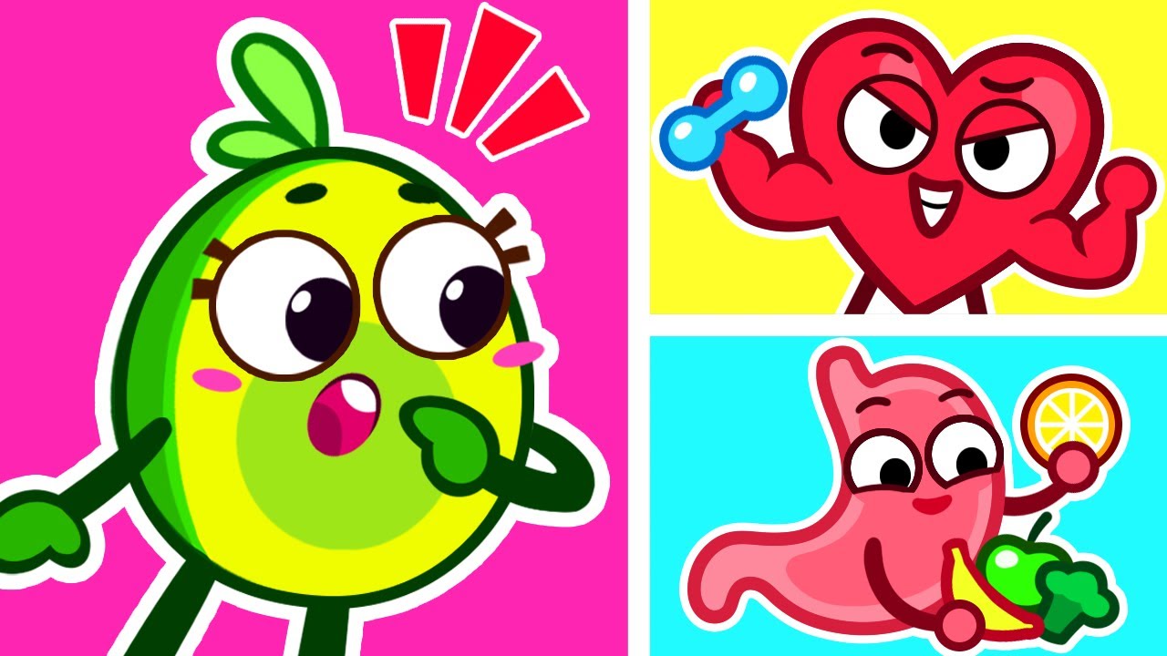 Explore Body Parts with Pit & Penny 🦷👀 Poo Poo and More Cartoons for ...
