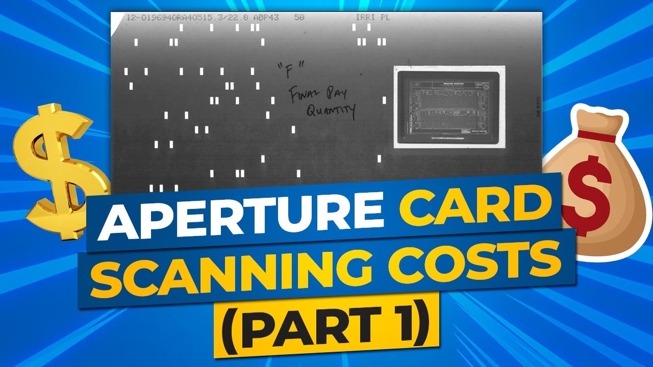 Aperture Card Scanning Costs (Part 1 of 3) - YouTube