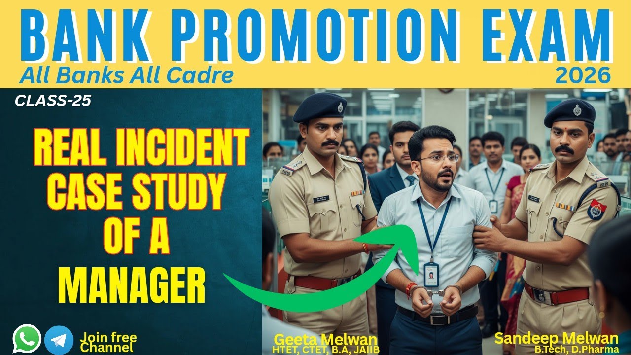Important Bank Case Study | Lease | Bank Promotion Exam 2026 | Sandeep ...