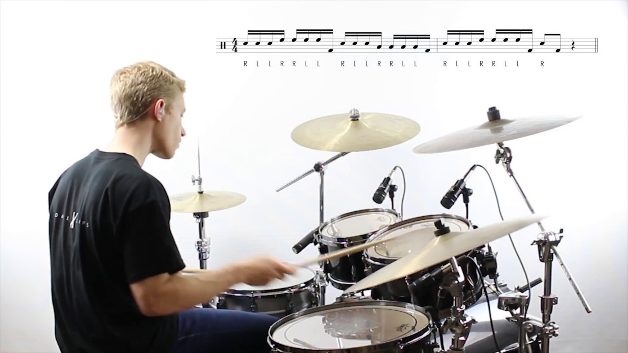 Daily Chops #281 – Rudimental Fill no. 41: Inverted Double Stroke Fill ...