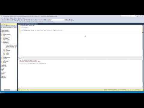 #2 Belajar MySql Dengan Microsoft SQL Server Management Studio - Create ...