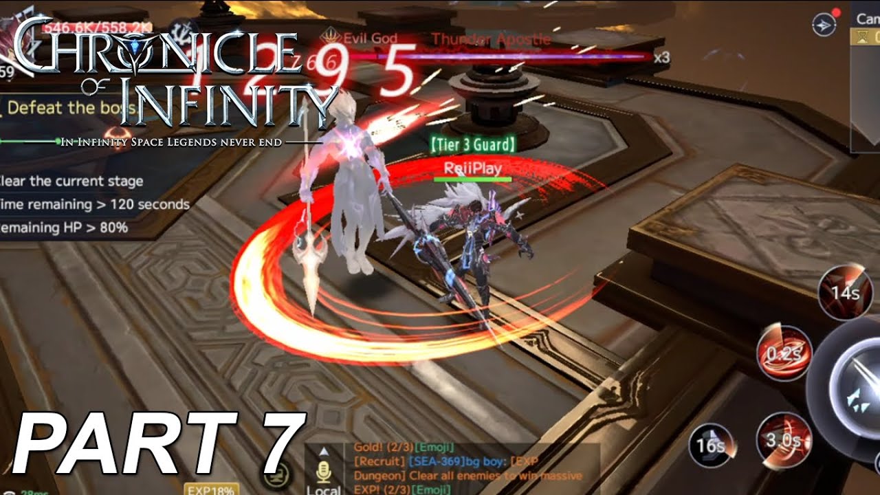 CHRONICLE OF INFINITY Walkthrough Gameplay [Android] - Part 7 - YouTube