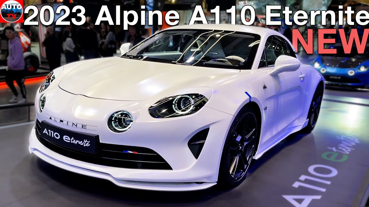 NEW 2023 Alpine A110 Eternite - OVERVIEW Walkaround - YouTube