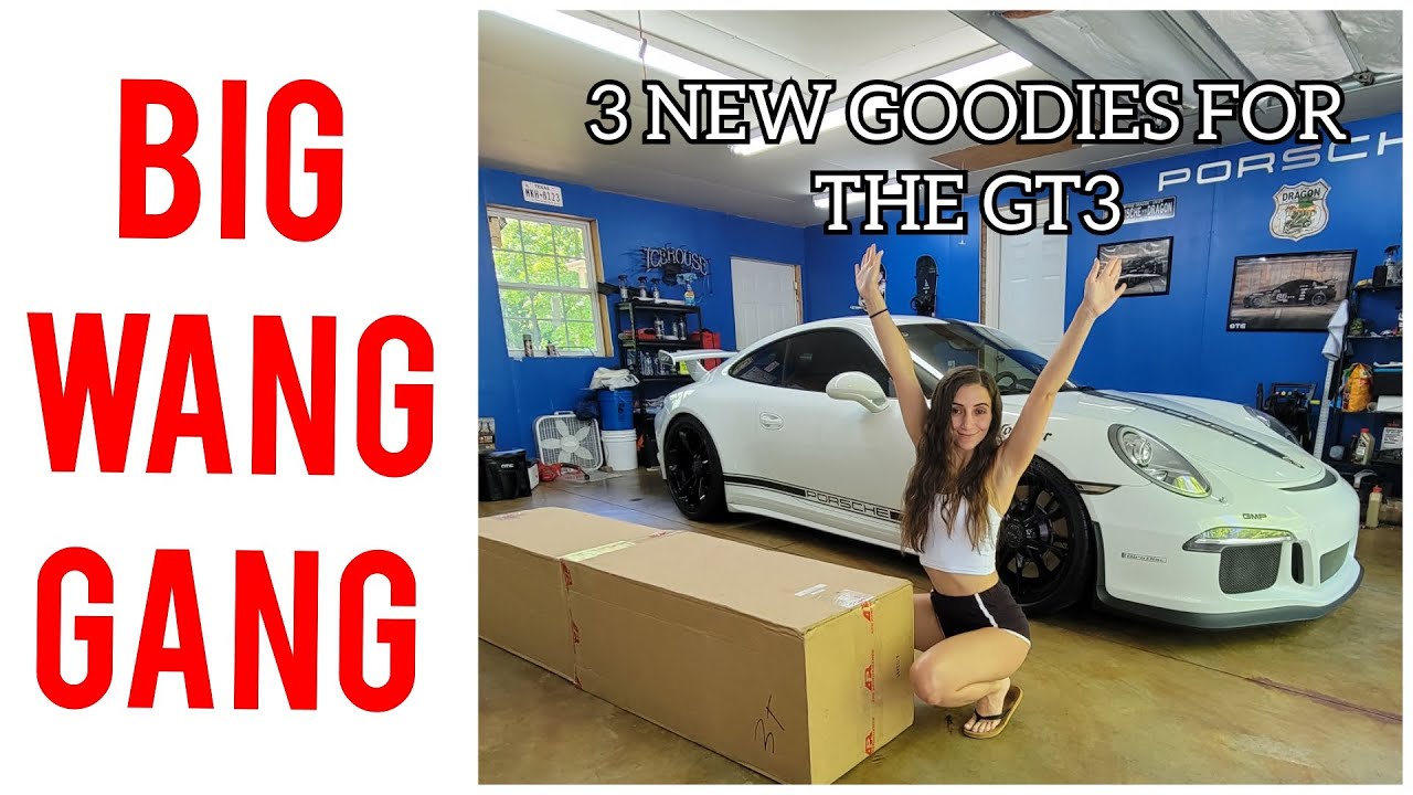 NEW SPONSORSHIP!!!! HUGE APR WING FOR MY GT3!!!!! - YouTube