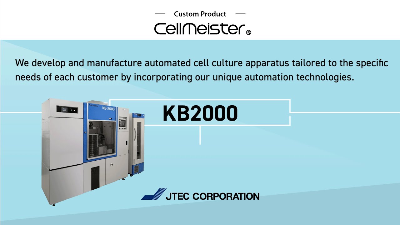 Introduction of the medium change operation with the CellMeister KB2000 ...