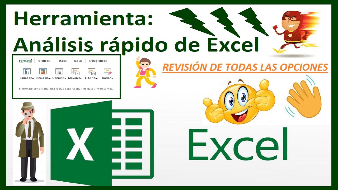 🚀🚀 Herramienta ANÁLISIS RÁPIDO de EXCEL 🚀🚀CTRL+Q - YouTube