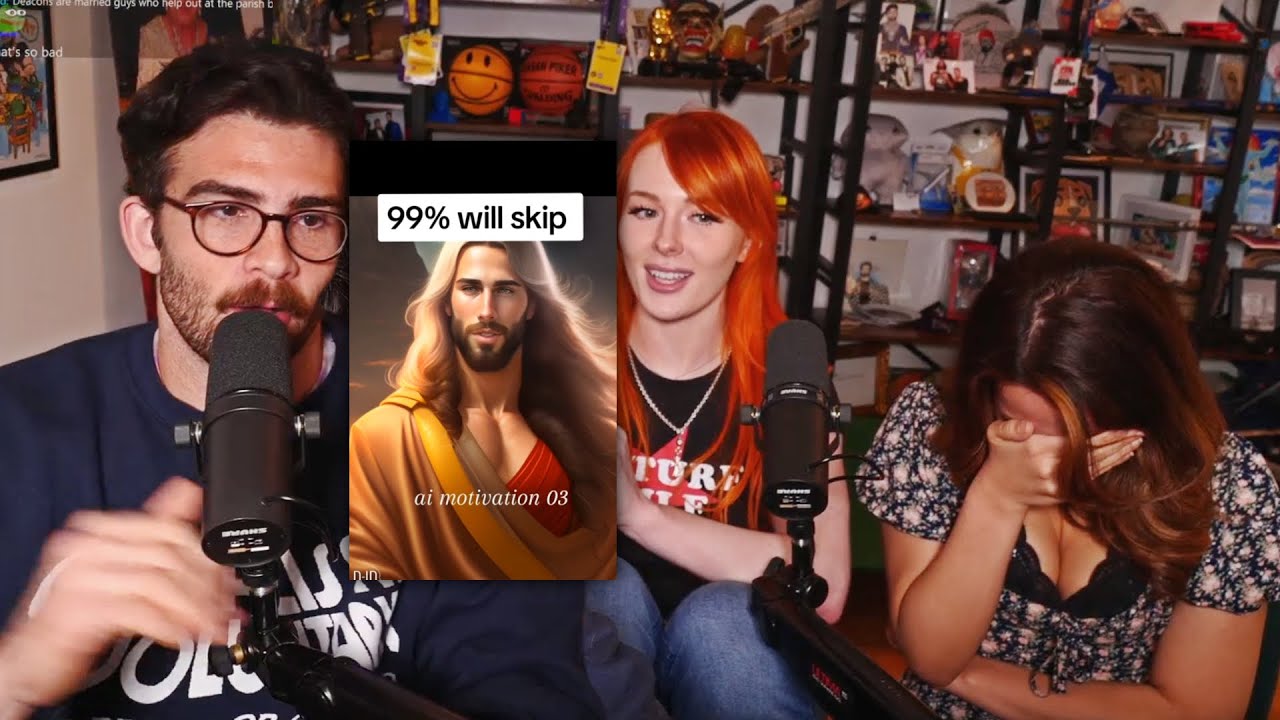 AI Jesus TikTok is Strange | HasanAbi Reacts - YouTube