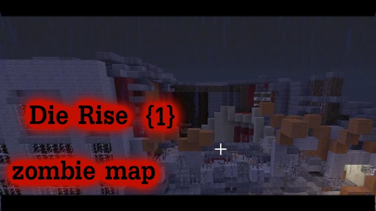 Best Xbox 360 Minecraft Die Rise Zombies Map {1} - YouTube