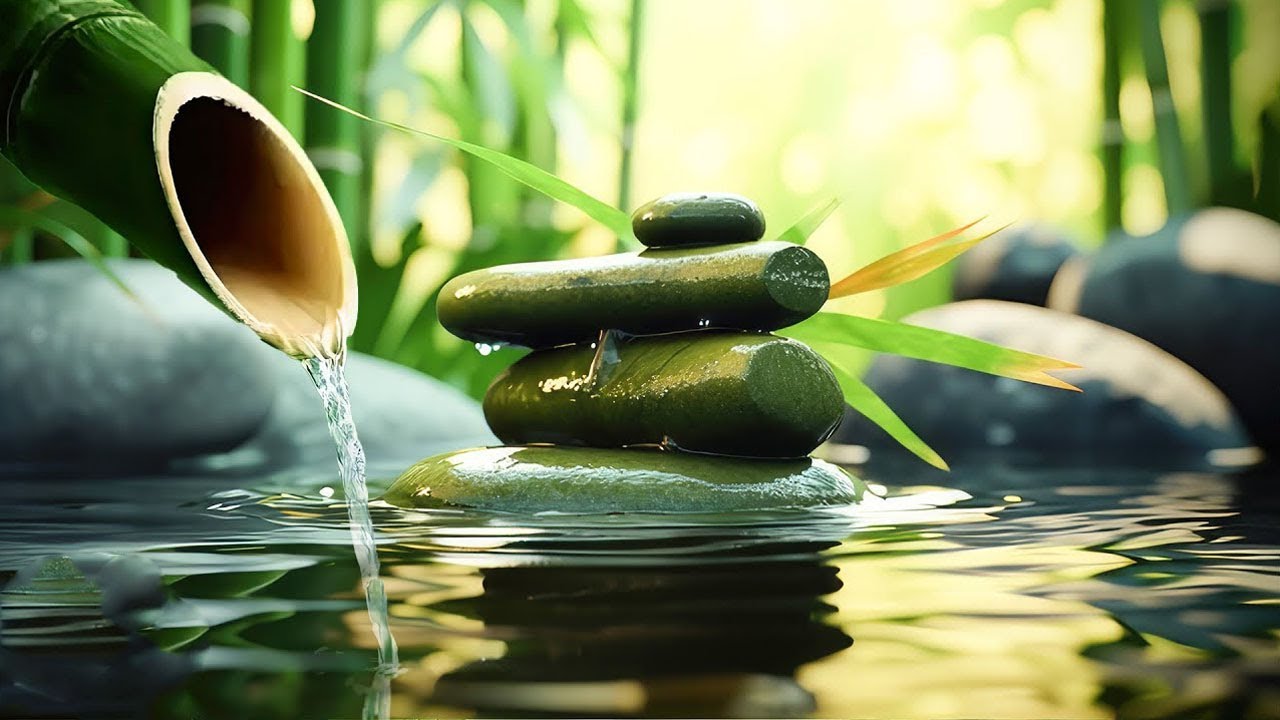 Beautiful Piano Music 24/7 Bamboo, Peaceful Music, Relaxing Music ...
