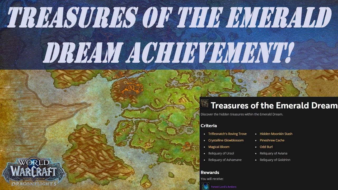 Treasures of the Emerald Dream Achievement in Emerald Dream | Forest ...