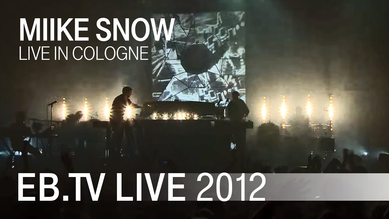 MIIKE SNOW live in Cologne (2012) - YouTube