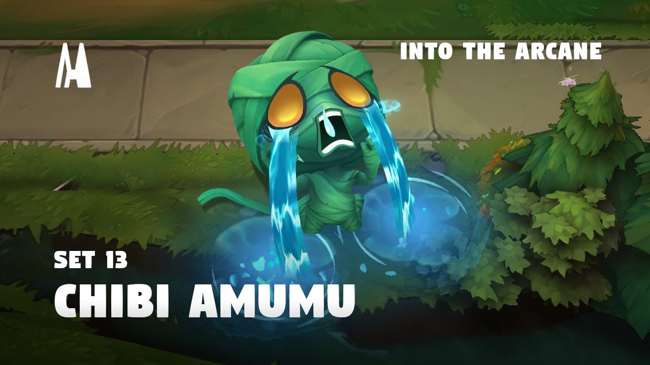 CHIBI AMUMU | BOOM, EMOTES | TFT SET 13 - YouTube