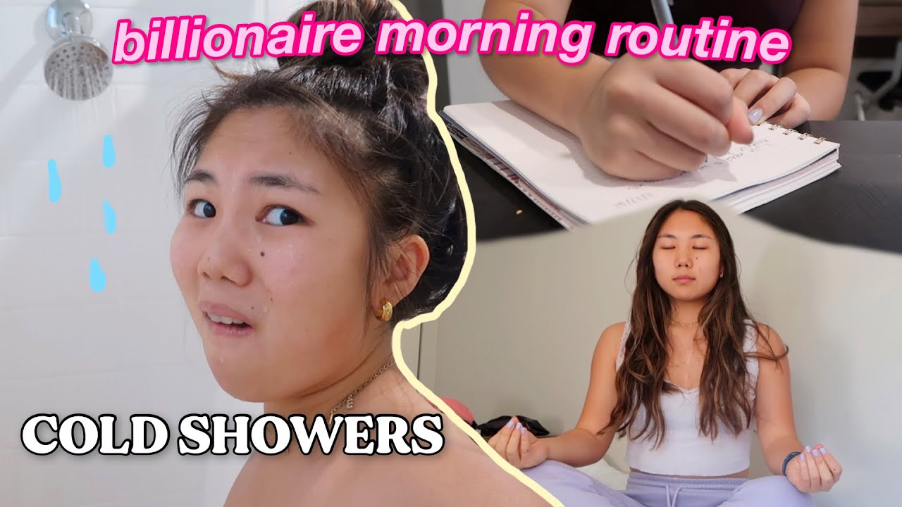 I tried the 1 billion dollar morning routine for 3 days (LIFE CHANGING ...