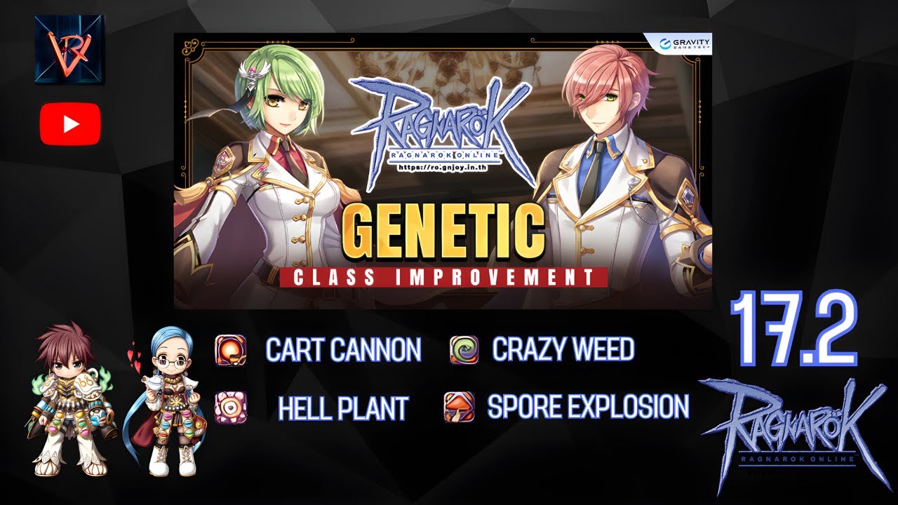 RagnarokOnline : Genetic Class Improvement 17.2 - YouTube