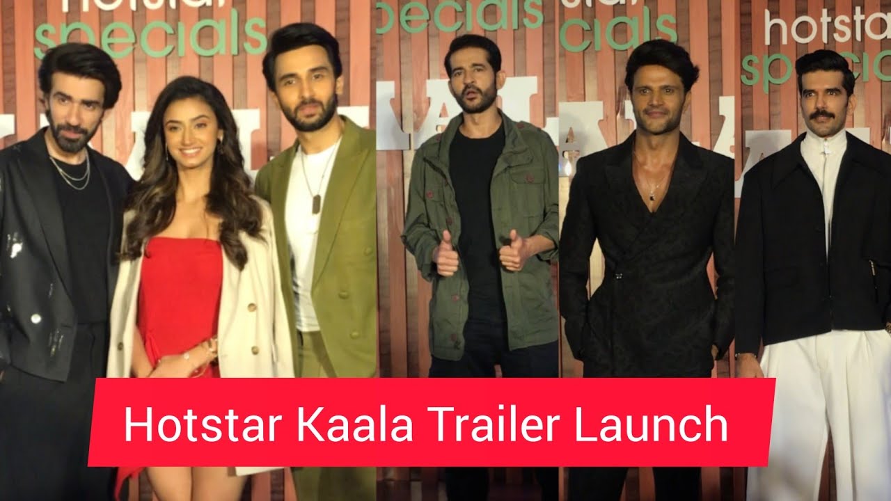 Disney+ Hotstar Kaala Cast Avinash Tiwary,TaherShabbir,JitinGulati ...