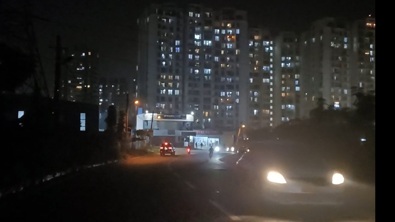 Somasundarpalya to Kudlu Gate Area night Ride (Bangalore) part - 1 ...