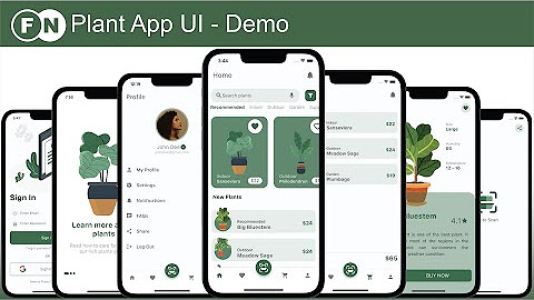 Flutter UI - Plants App Concept - YouTube