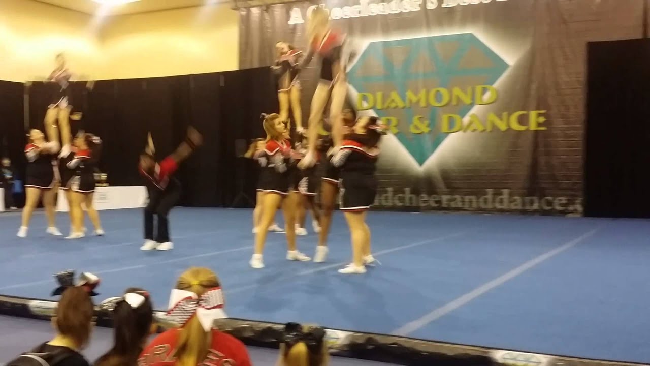 Diamond Cheer and Dance Power House Pirates 2015 - YouTube