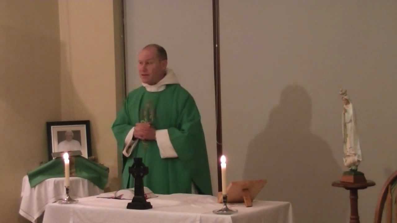 Fr. David Jones - 19th November 2012, Cenacle Mass - YouTube