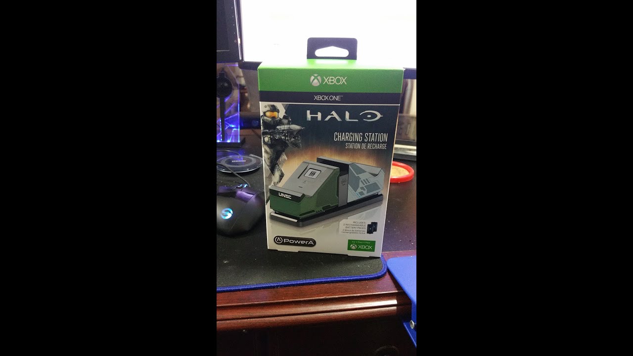 Xbox One Halo Charging Station by PowerA - YouTube