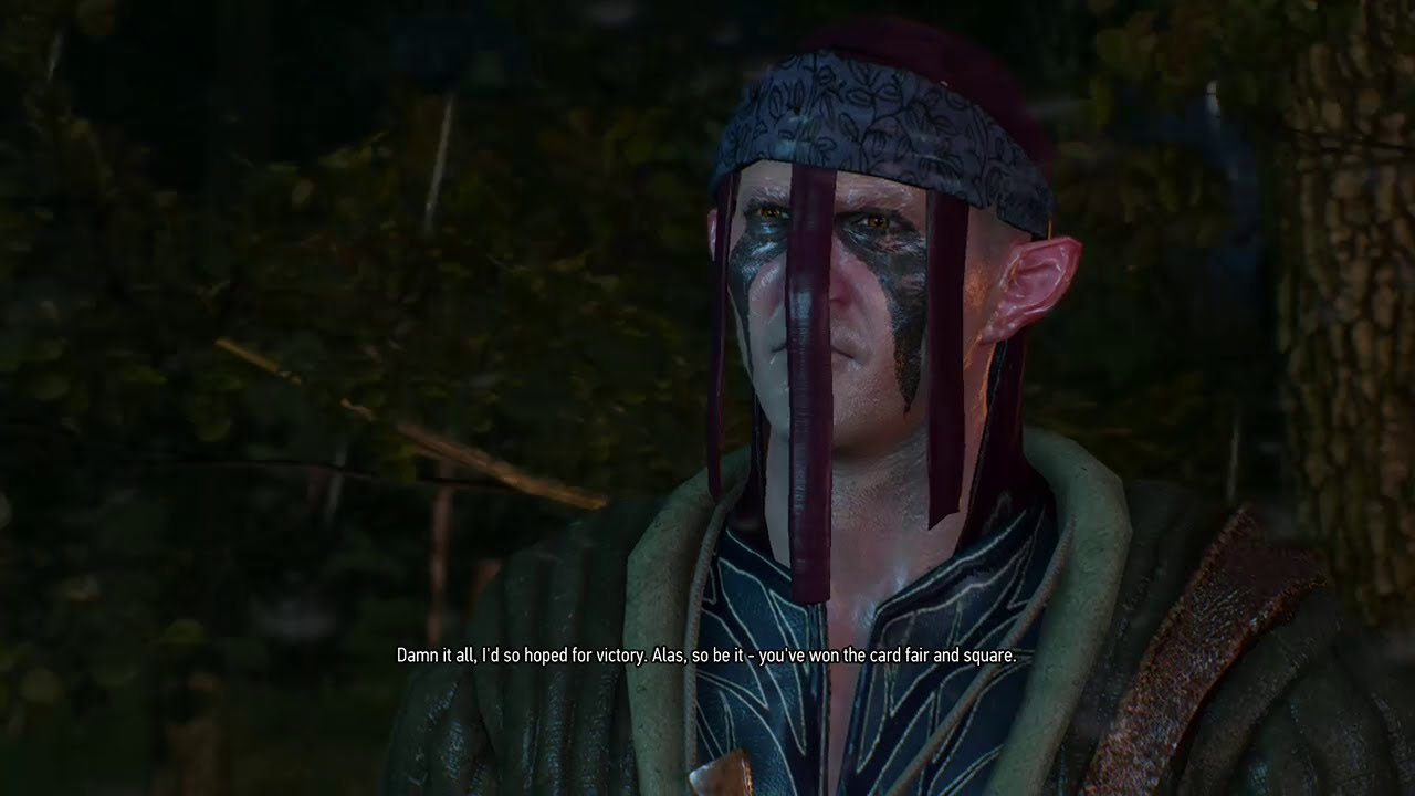 The witcher 3 - Gwent - Scoia'tael elf Merchant - YouTube