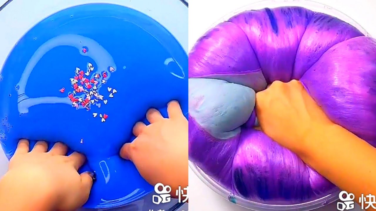 Satisfying slime videos//Most relaxing slime videos compilation ...
