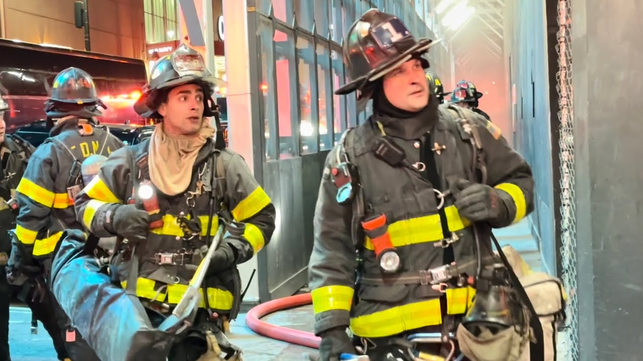FDNY Manhattan 10-76 Box 0689 Fire in Hotel Under Demolition Heavy ...