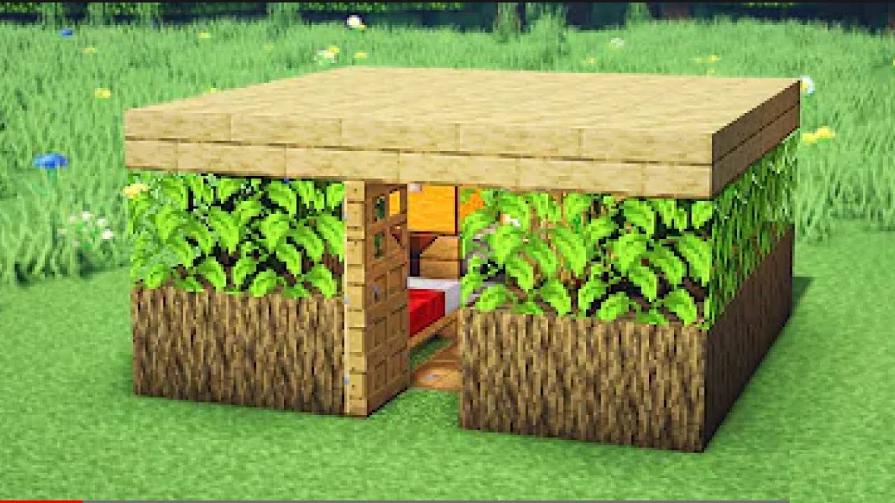 Minecraft: How to Build a Small Wooden House Tutorial (#18) - YouTube