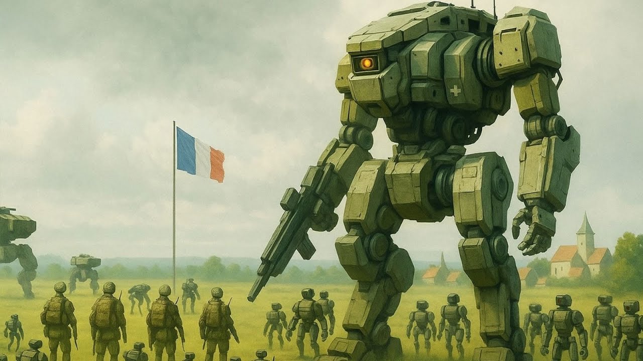France is Launching their Most Advanced Fully Robotic Army - YouTube