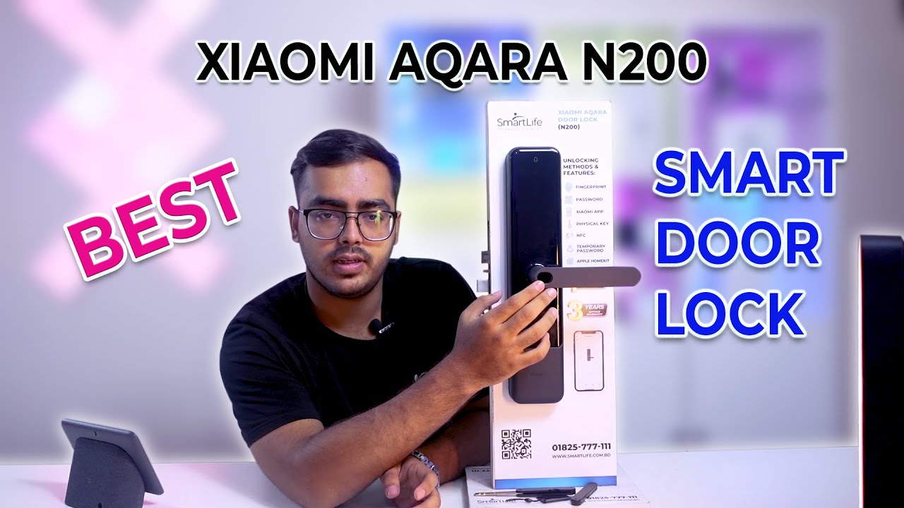 Award Winning Smart Door Lock AQARA N200 | Best Door Lock For Your Home - YouTube