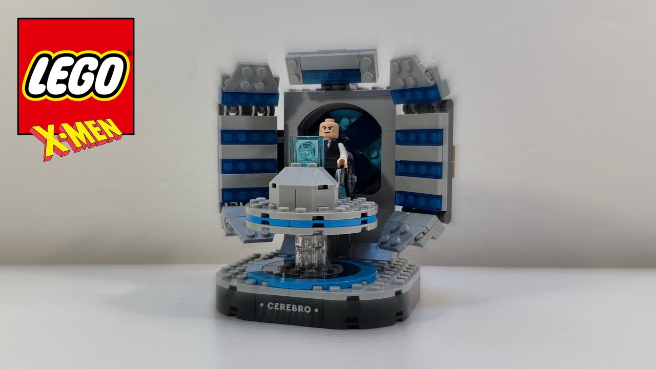 LEGO MARVEL CEREBRO 5009015 REVIEW ! #xmen#xmen97#charlesxavier#lego# ...