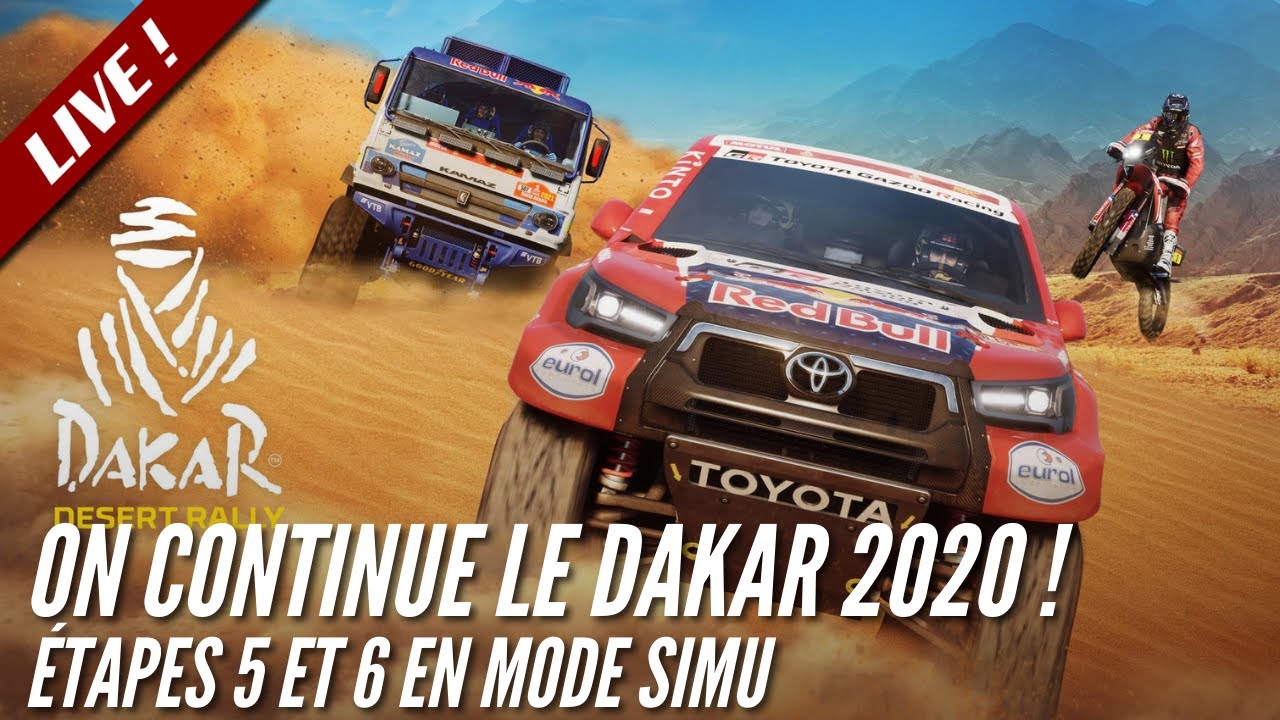 Dakar Desert Rally : On continue le Dakar 2020 - Etapes 5 et 6 - YouTube