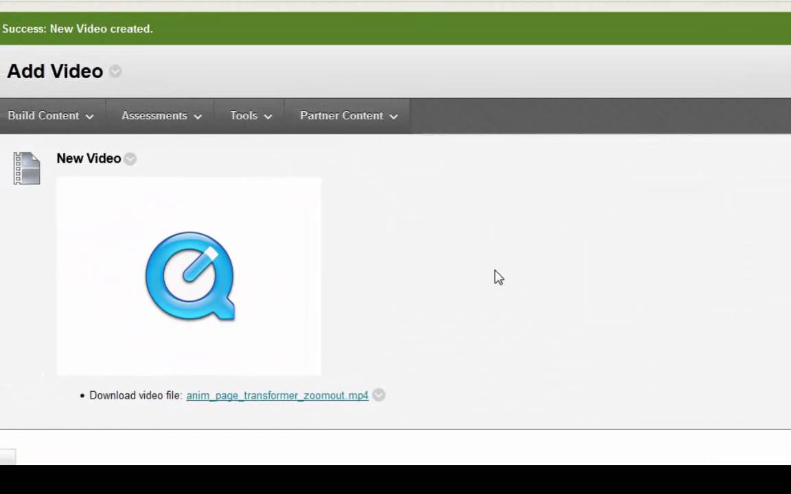 Blackboard: Tutorial 3.1.1.1.5: Adding Video - YouTube