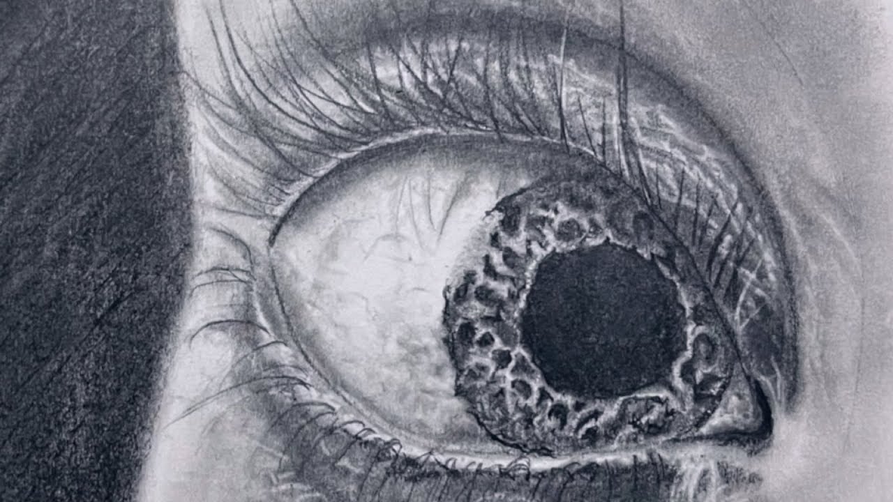 Following a Jono Dry Tutorial: Realistic Eye - YouTube