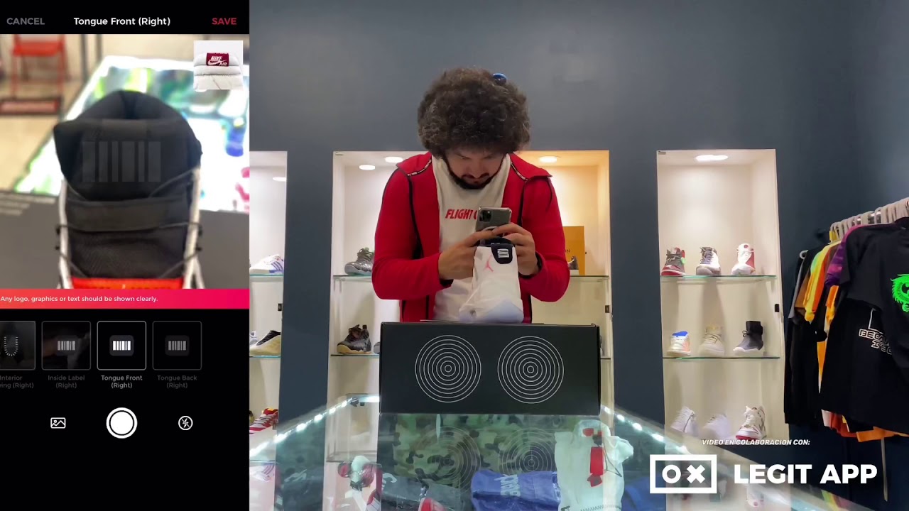 Cómo hacer LEGIT CHECK a tus sneakers con LEGIT APP??? - YouTube