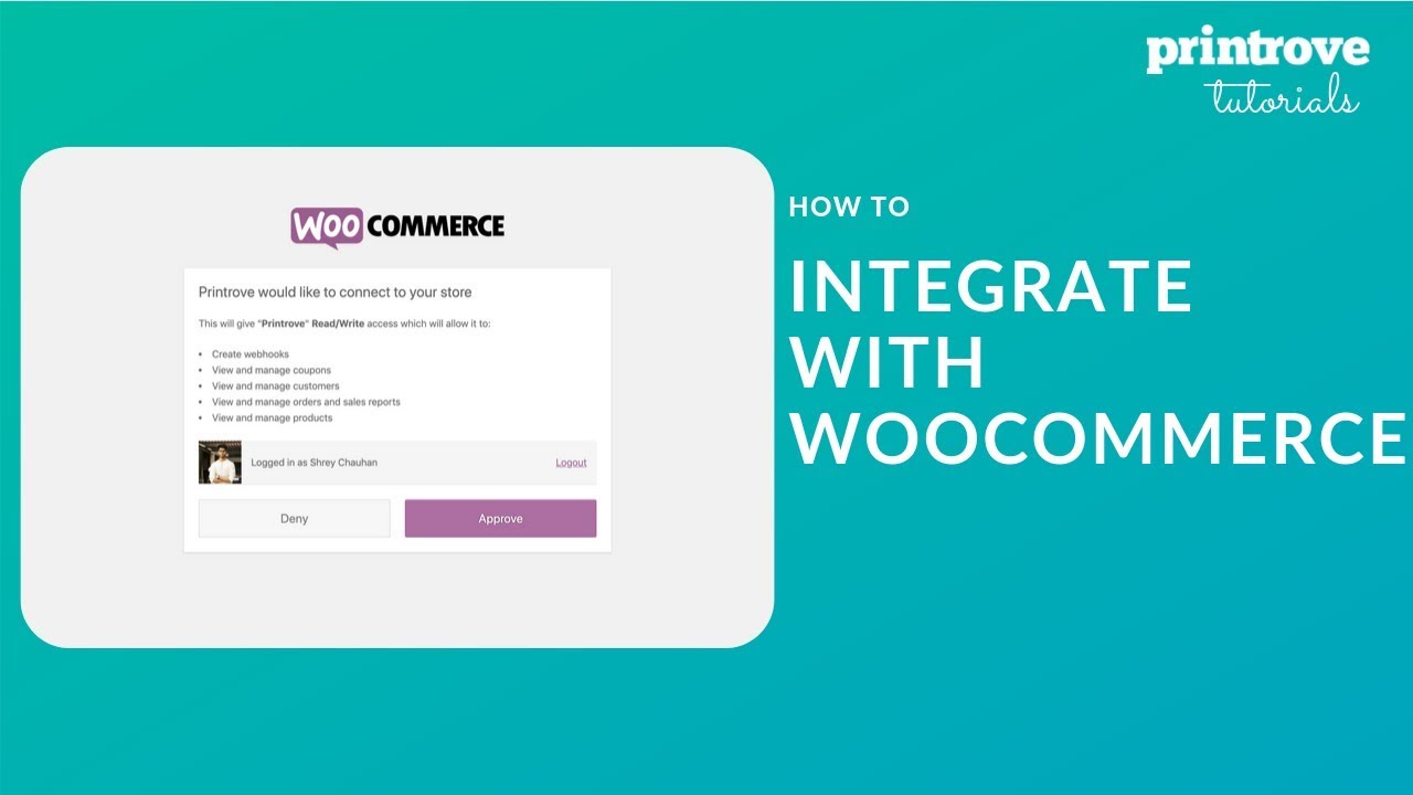 How to Integrate Printrove with Woocommerce | Printrove Tutorials - YouTube