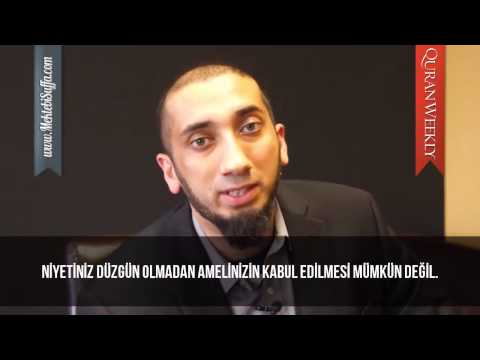 En Sevdiğim Dua [Nouman Ali Khan] [Türkçe Altyazılı]