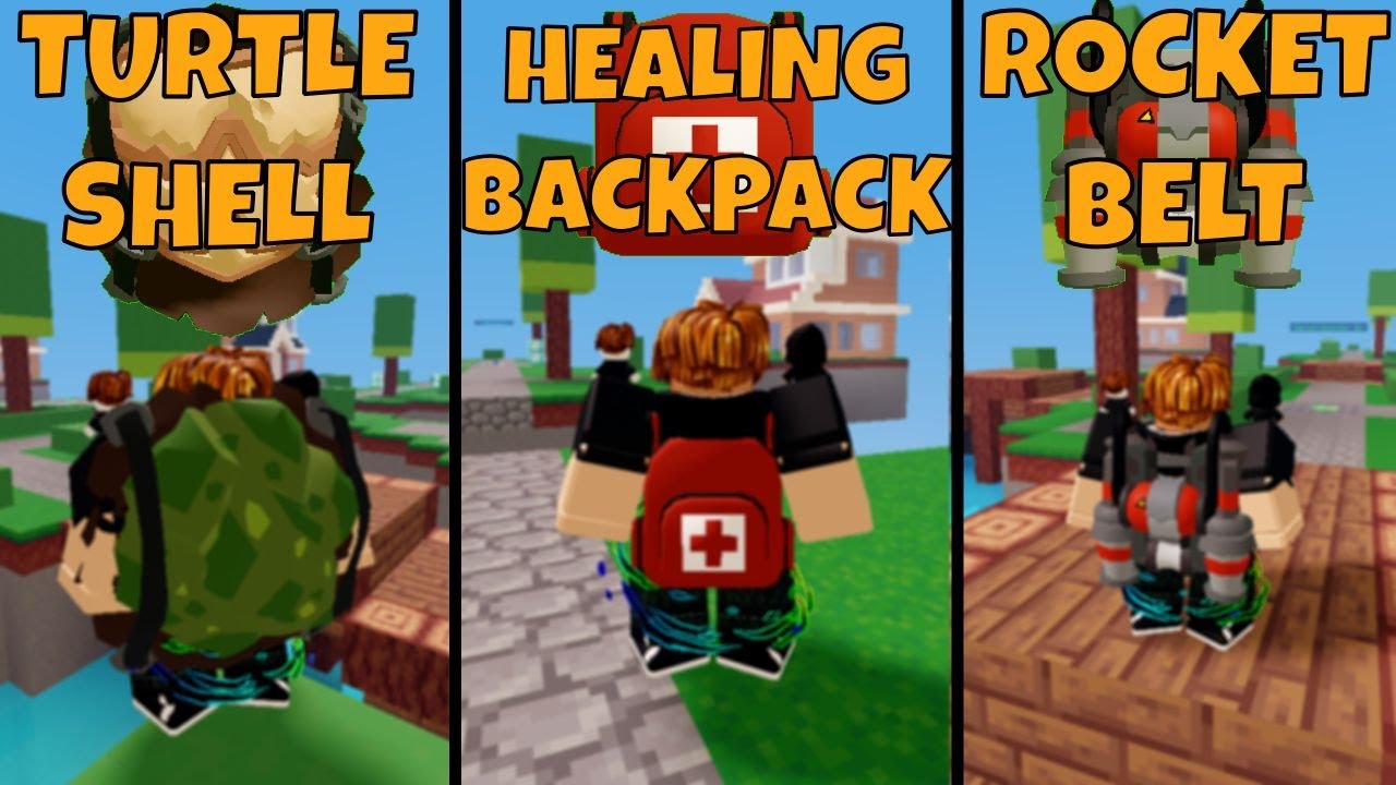 New Backpacks Showcase! | Roblox Bedwars - YouTube