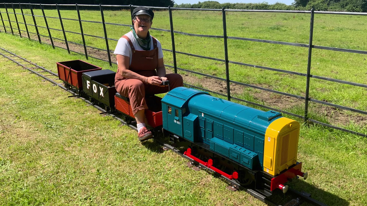 7.25 Inch AP Model Engineering Class 8 Hemsby 18 July 2021 - YouTube